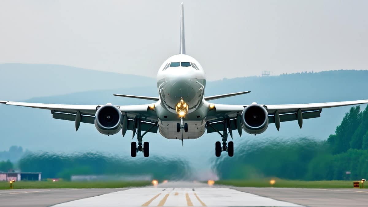 Spectaculaire : des avions empêchés d’atterrir par le vent à l’aéroport ...